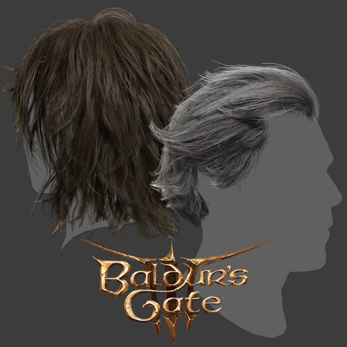 ArtStation - Baldur's Gate III: Real Time Hair