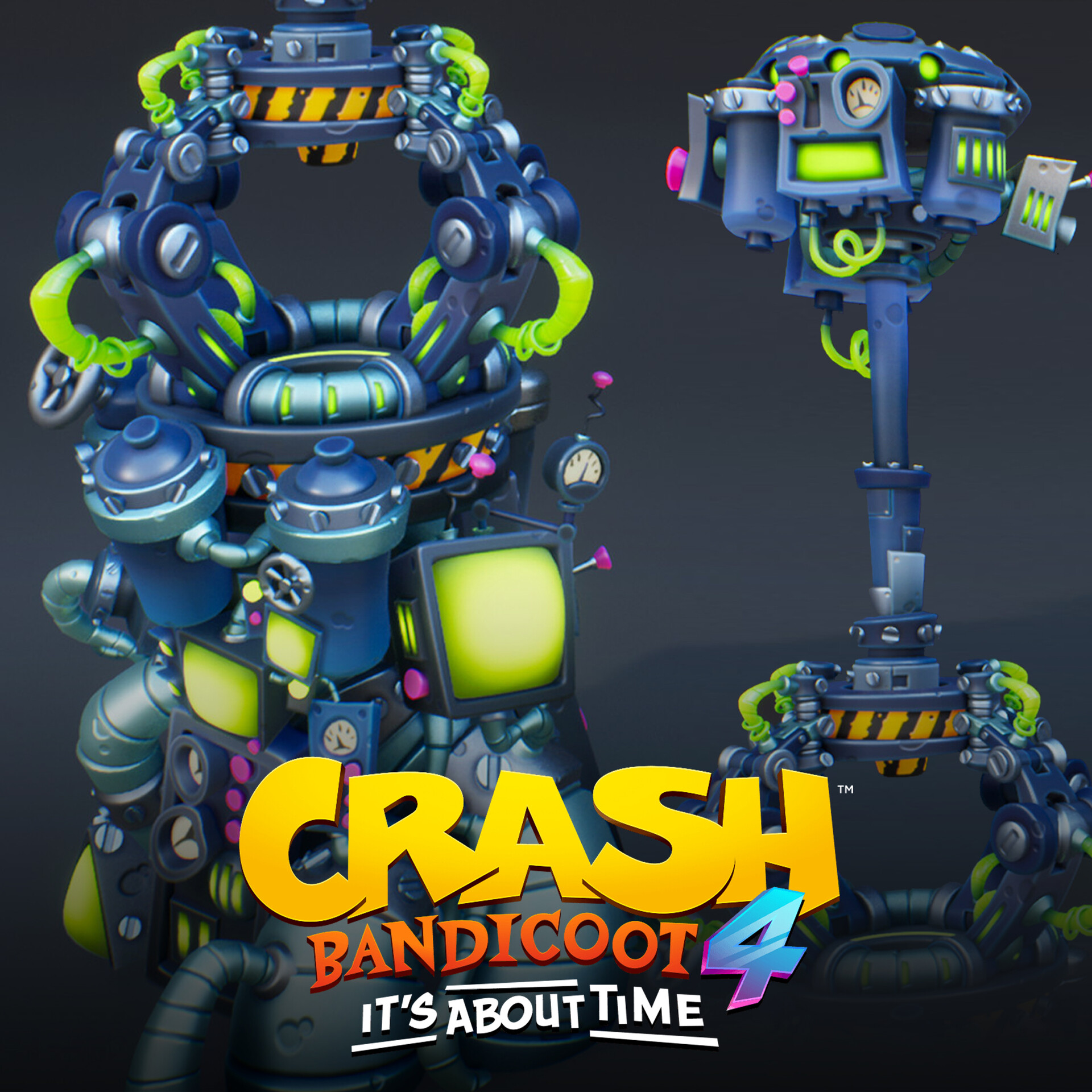 ArtStation - Crash Bandicoot 4 - Neo Cortex Pod