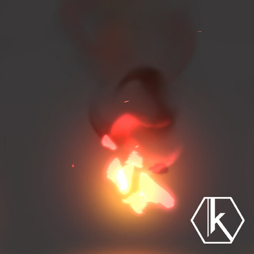 ArtStation - Stylized Fire FX