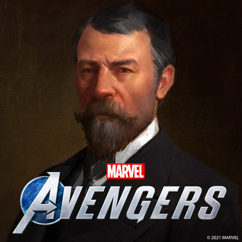 ArtStation - Marvels Avengers: Historical Stark Family Portraits