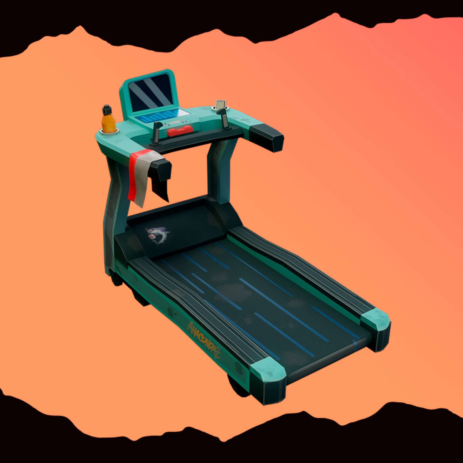 ArtStation - Stylized Treadmill