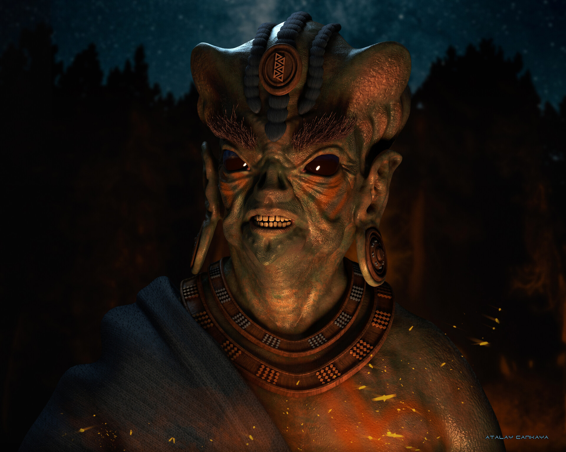 ArtStation - ALIEN CHIEF