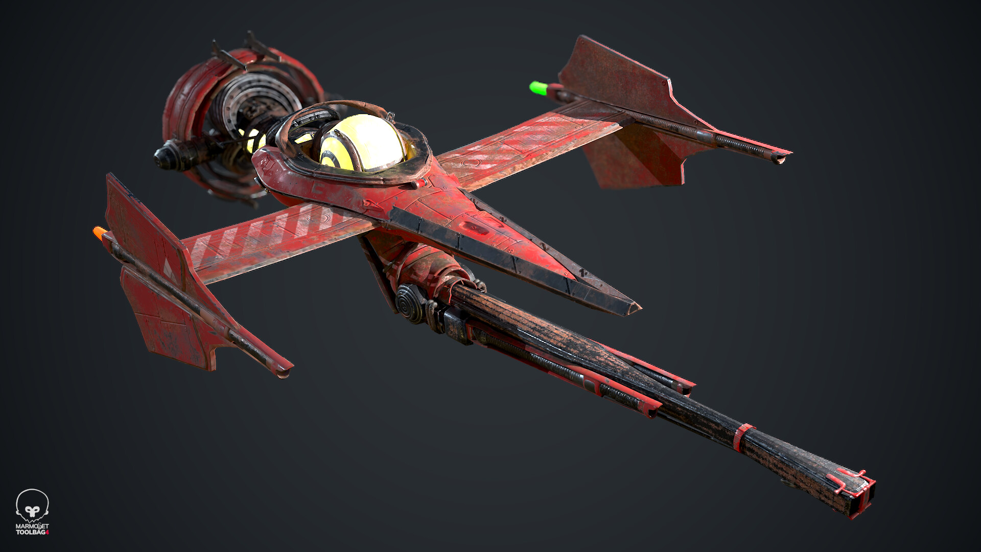 ArtStation - Cowboy Bebop Swordfish MKIII