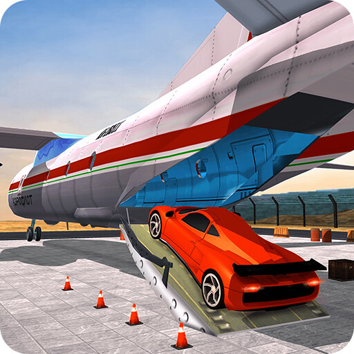 ArtStation - Real Robot Car Transporter Truck - Airplane Flight ...