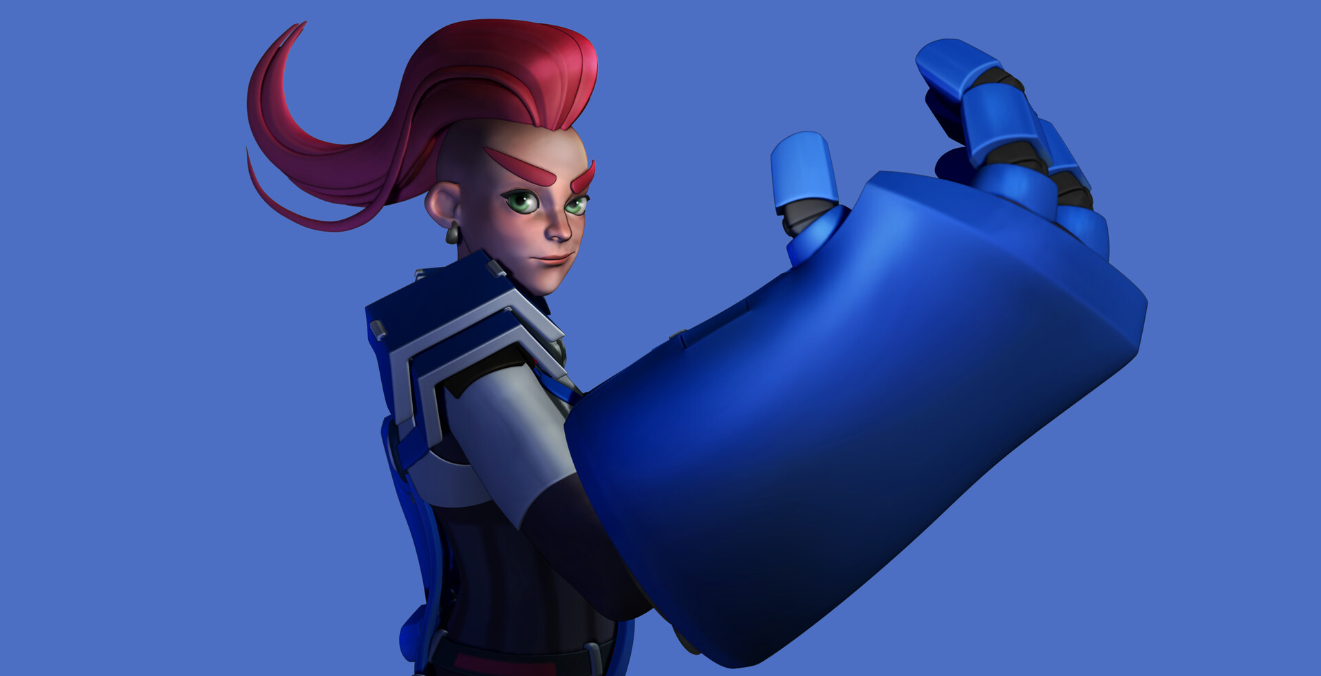 ArtStation - Ronda from PLANET OF HEROES (High Poly)