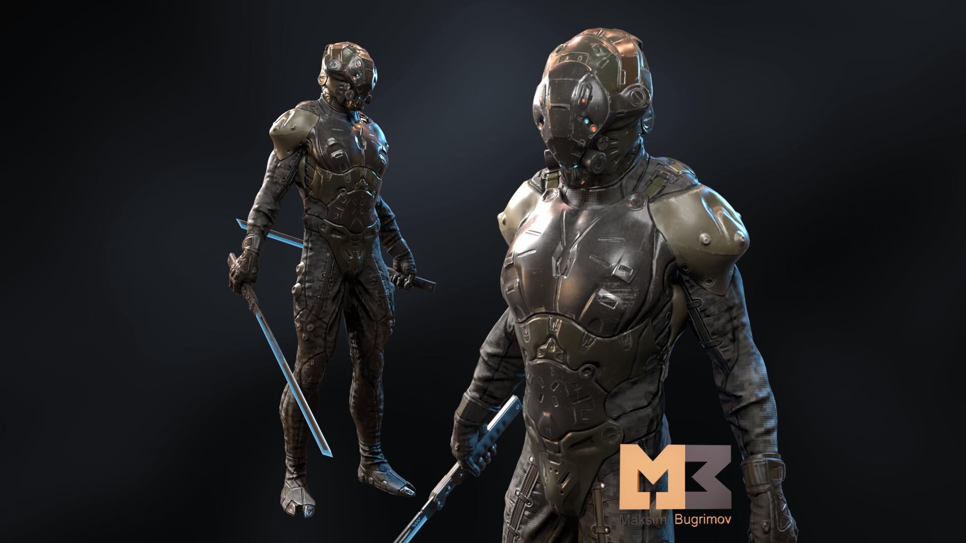 ArtStation - Sci Fi Character 01 (Shadow)