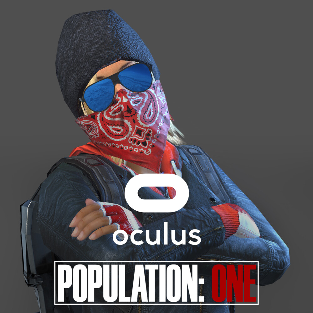 ArtStation - POPULATION:ONE "Hattie" Tech Drop QUEST-VR