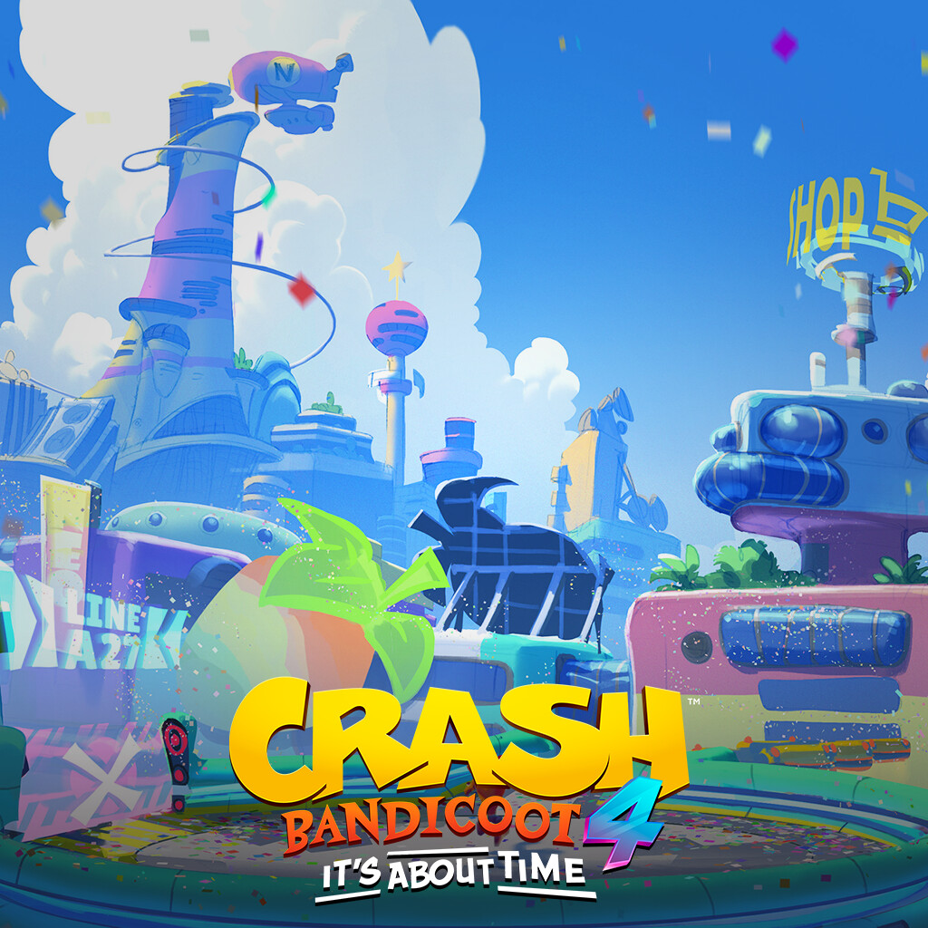 ArtStation - Crash Bandicoot 4 - Food Run concepts