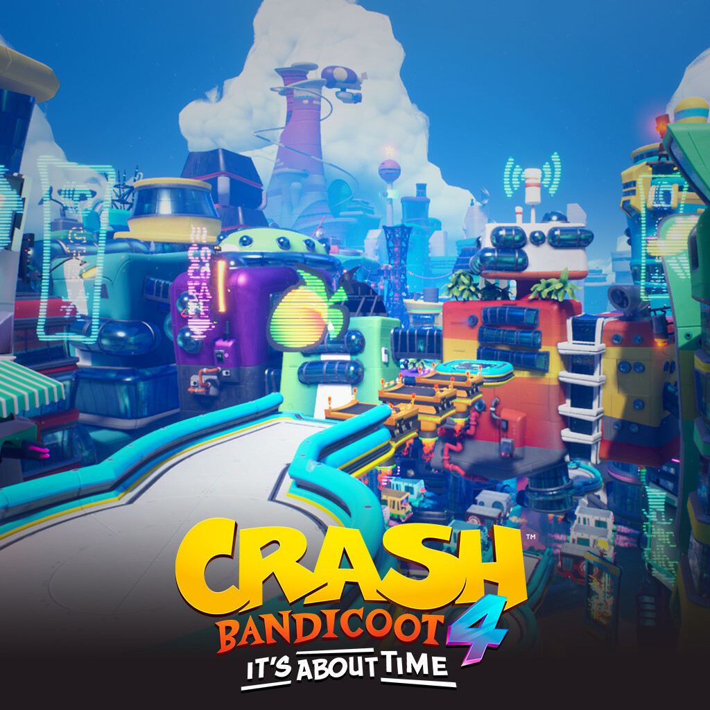 ArtStation - Crash Bandicoot 4 - Food Run