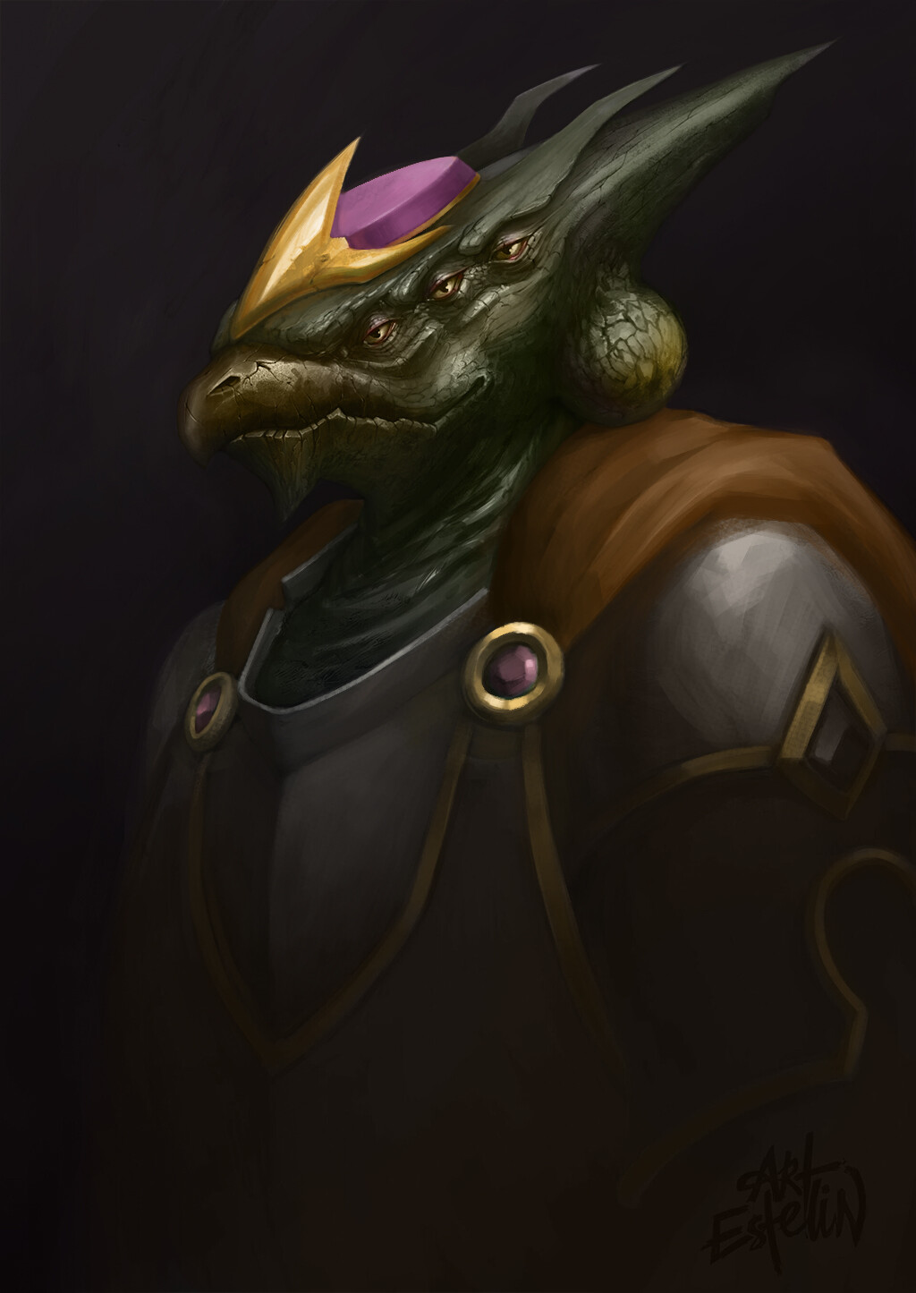 ArtStation - Dragon man