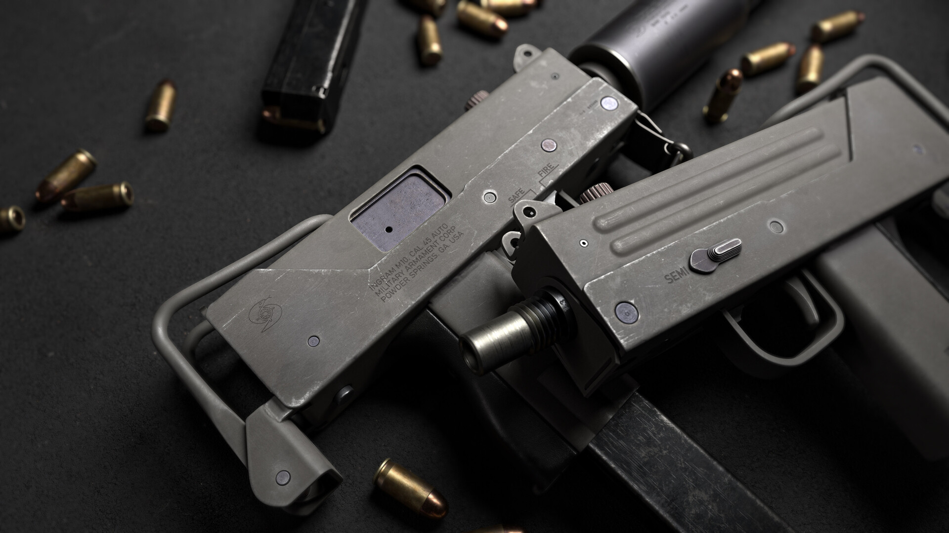 ArtStation - MAC-10 .45 ACP