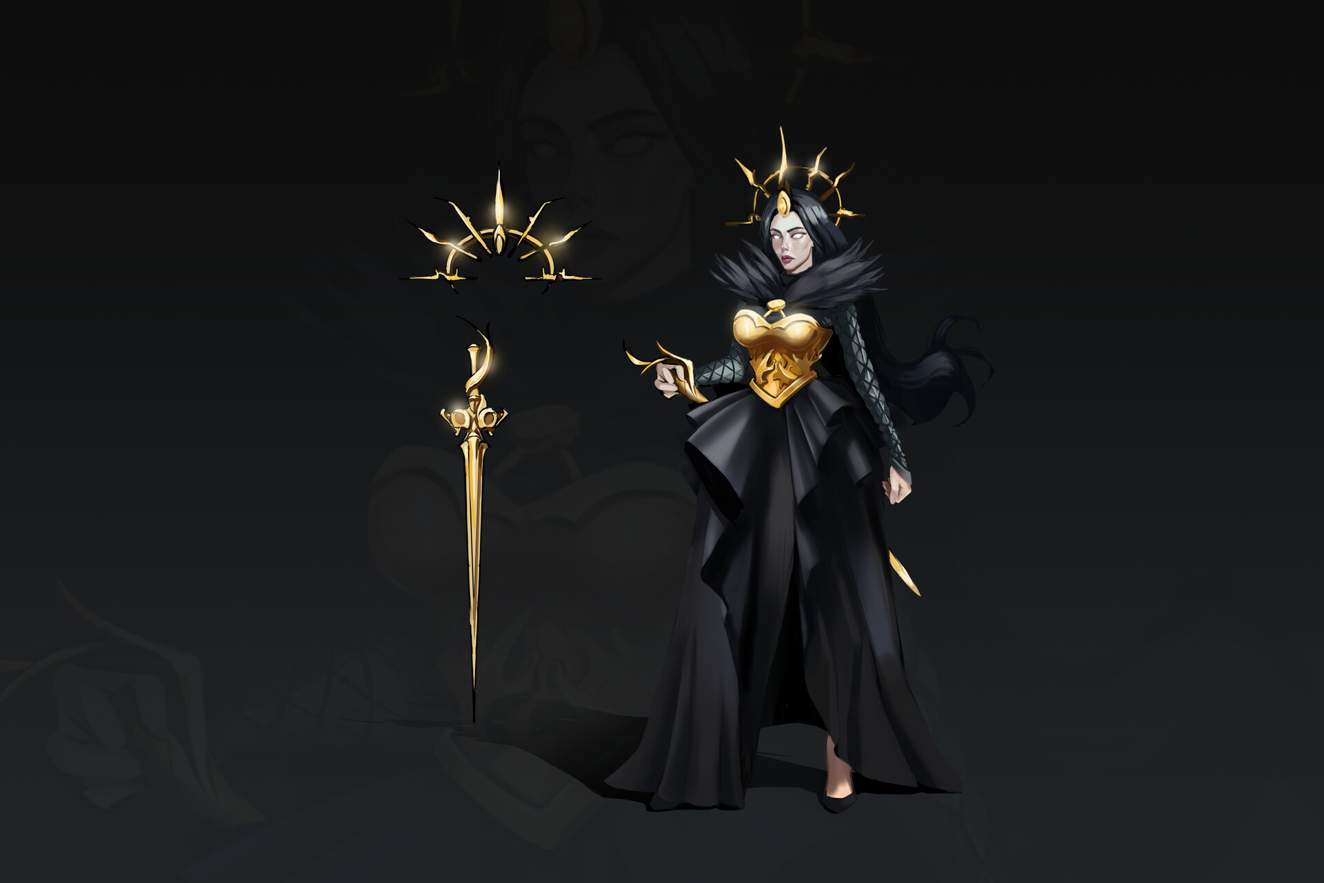 ArtStation - Princess of Darkness