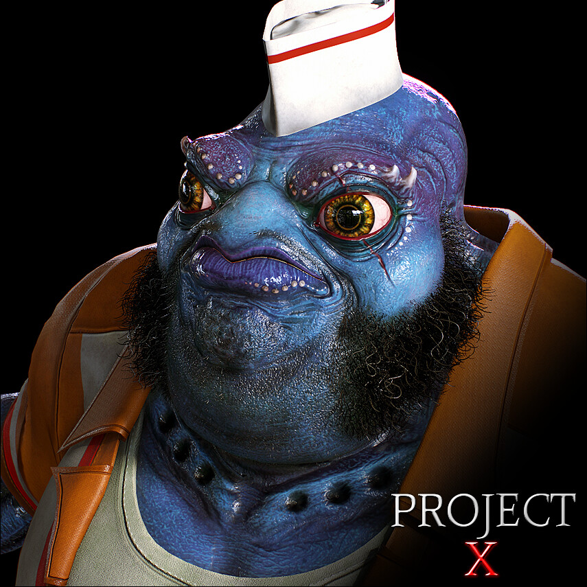 ArtStation - Game Pill - Project X - Chef Goutra