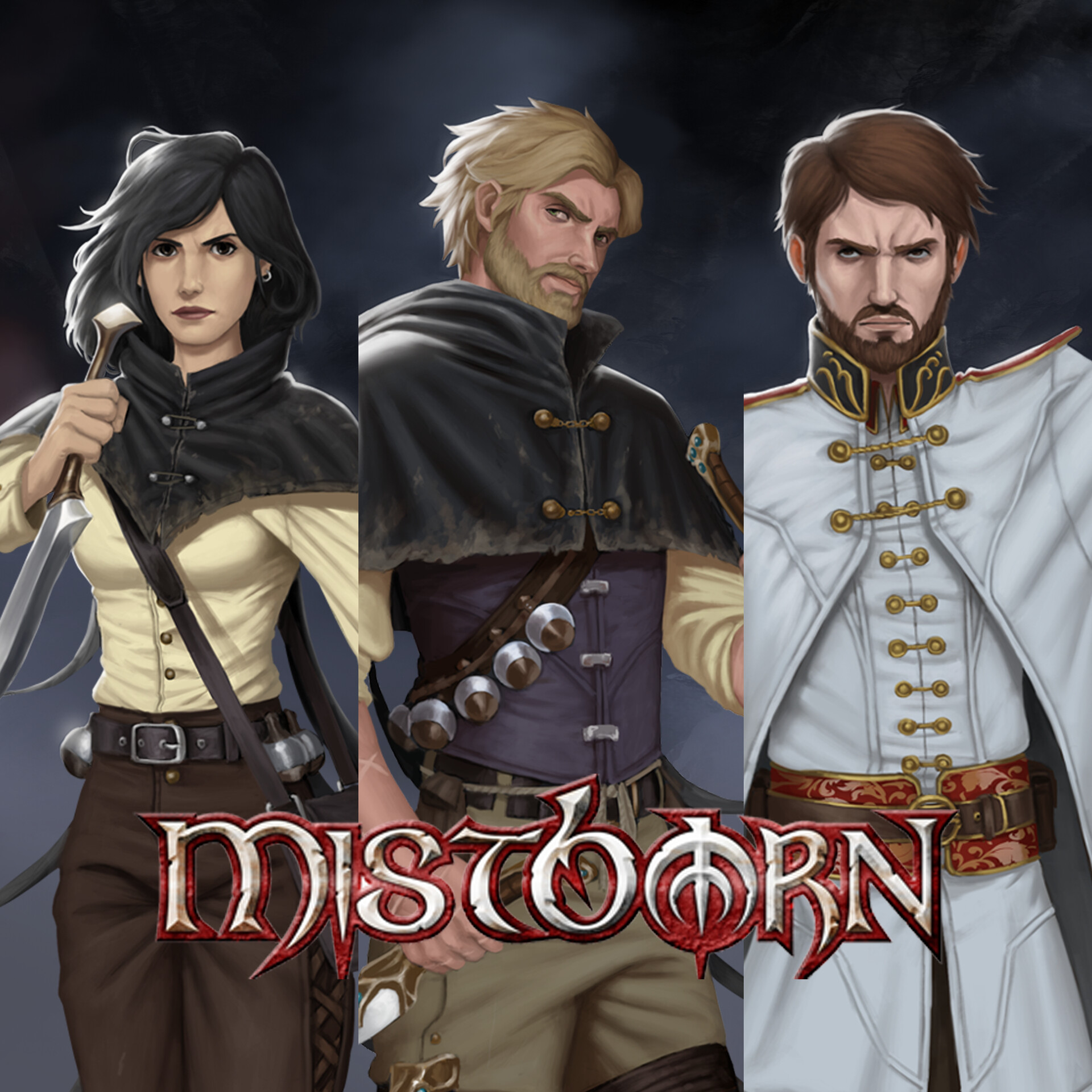 ArtStation - Mistborn characters #01