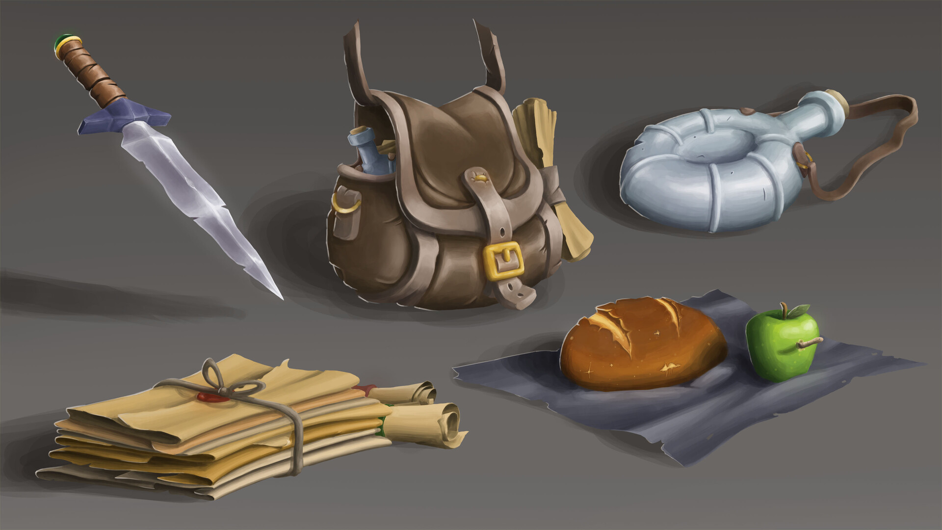 ArtStation - Stylized props & materials