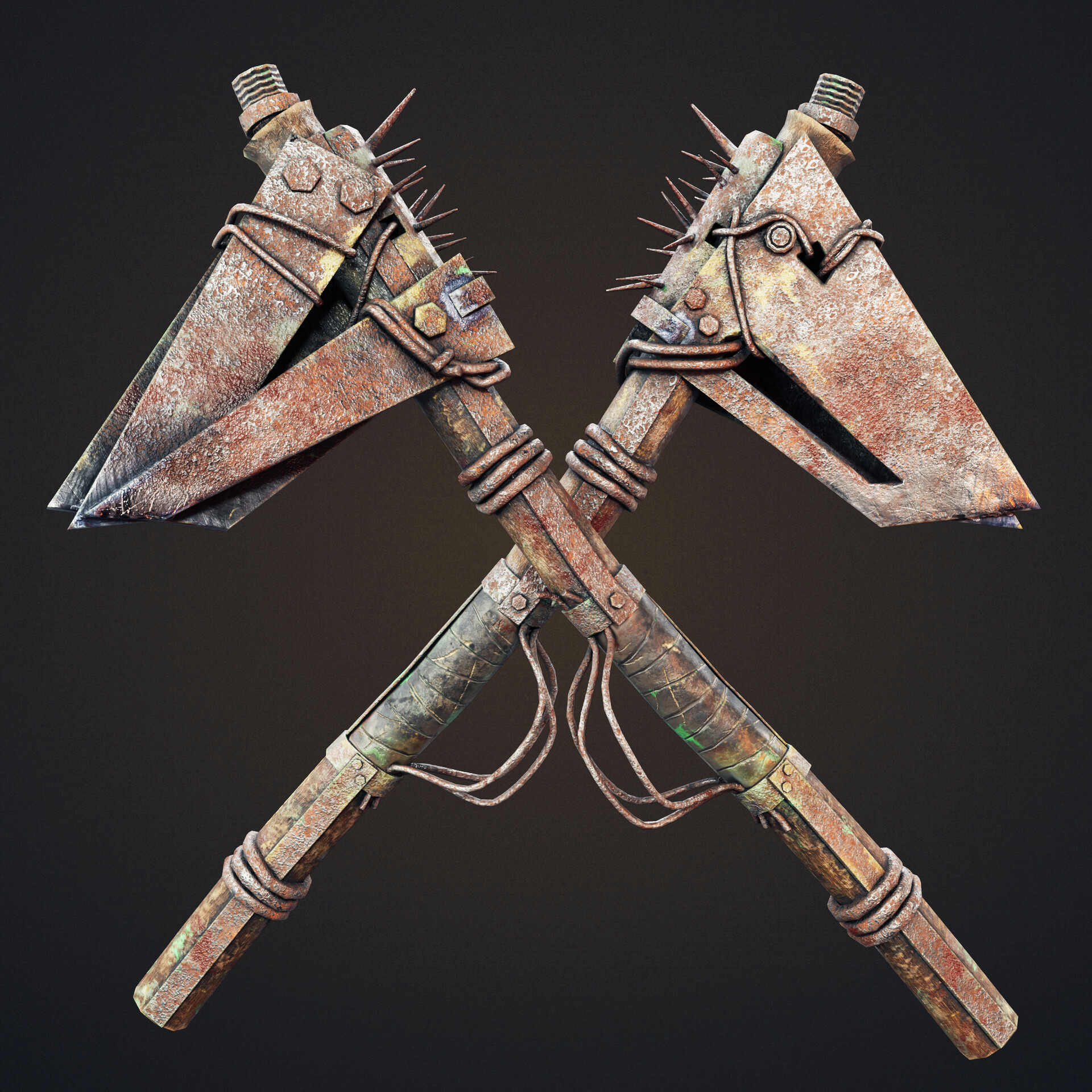ArtStation - Handmade Pick Axe
