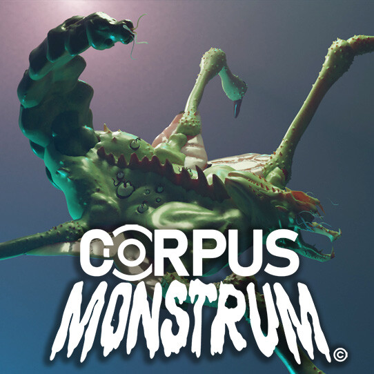 ArtStation - CORPUS MONSTRUM INTERVAL - Parasite redesign 2