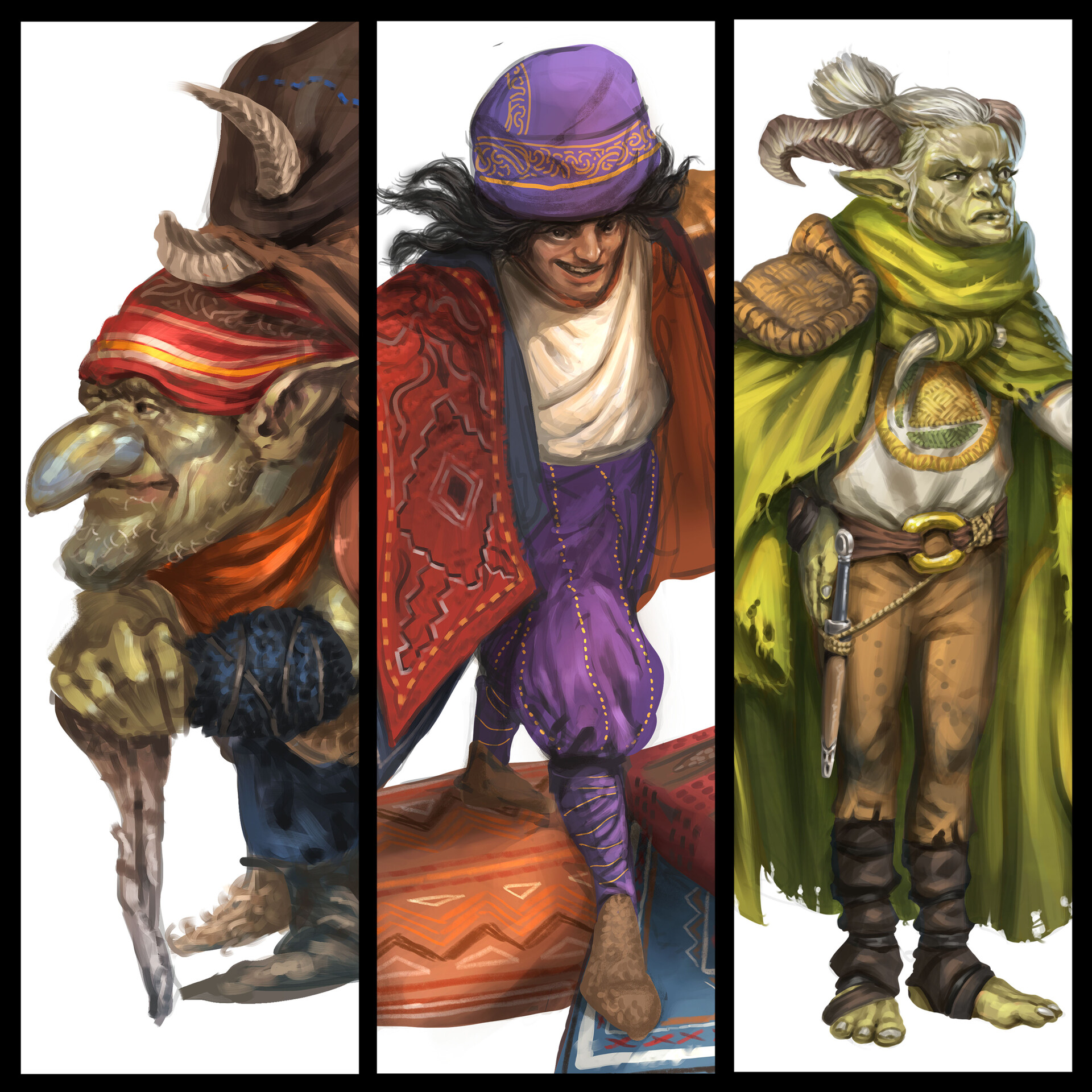 ArtStation - Merchant NPCs for Patreon