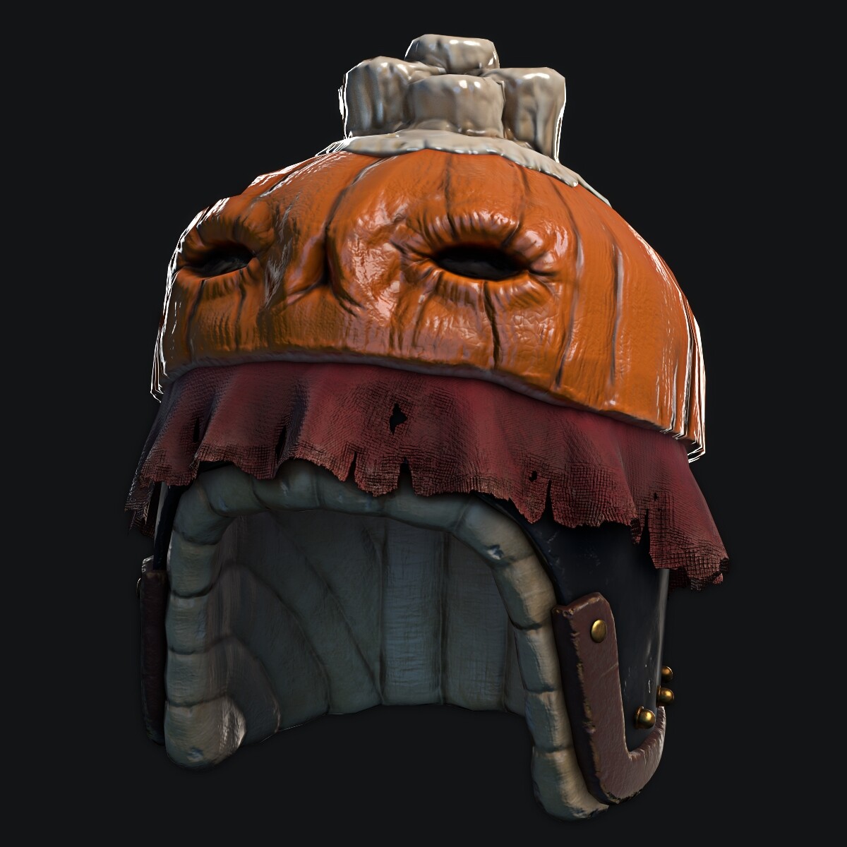 ArtStation - Pumpkin Helmet