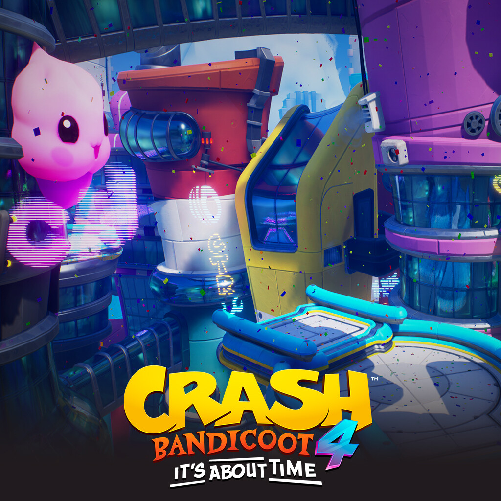 ArtStation - Crash Bandicoot 4 - Food Run