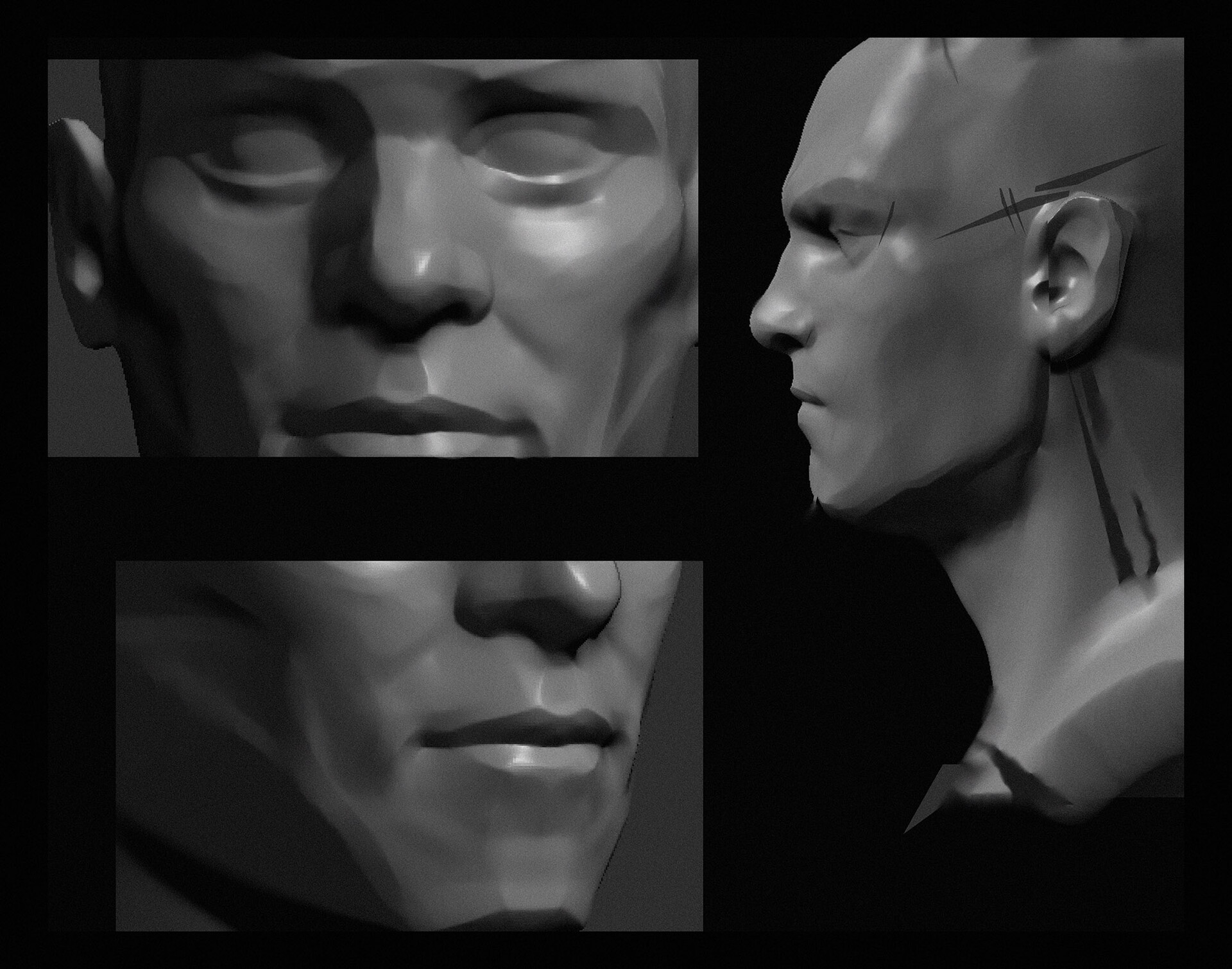 ArtStation - MASTER Drawing The Head (Model 02)
