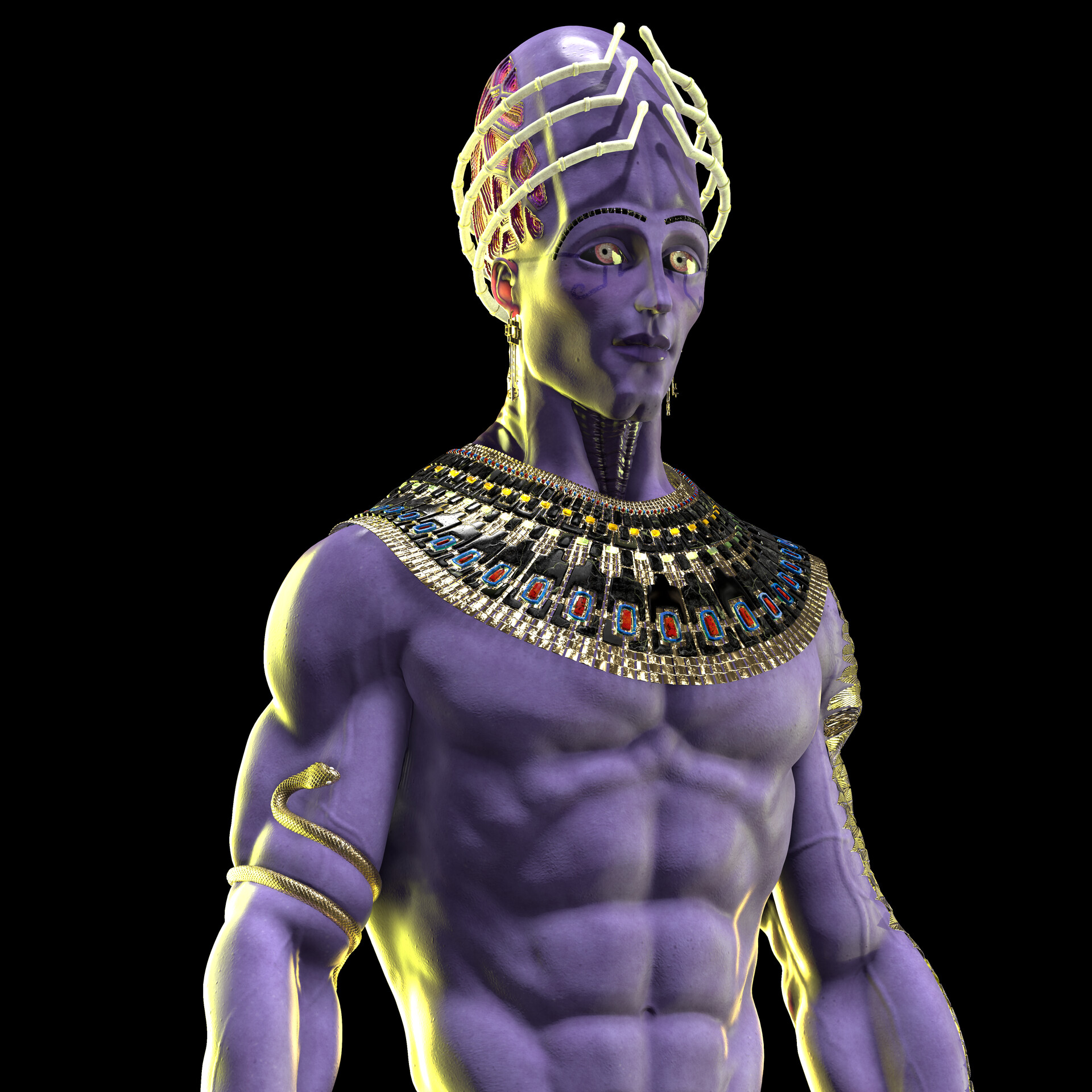 ArtStation - ANUNNAKI for #SculptItYourself