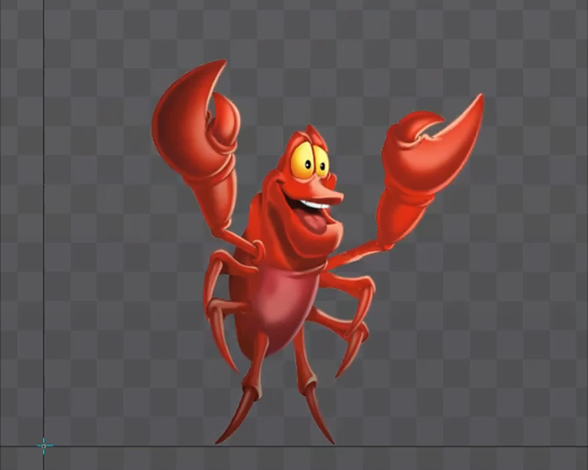 ArtStation - crab 2d spine animation