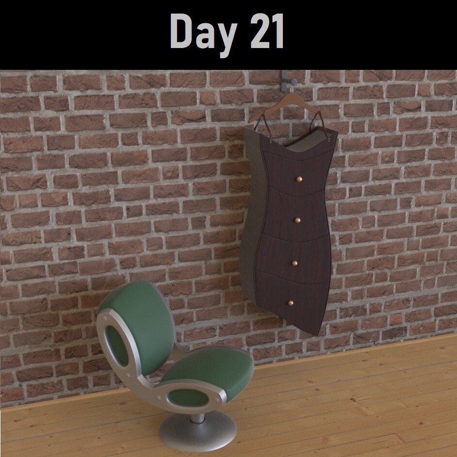 ArtStation - Educational portfolio 3Ds Max in 2020