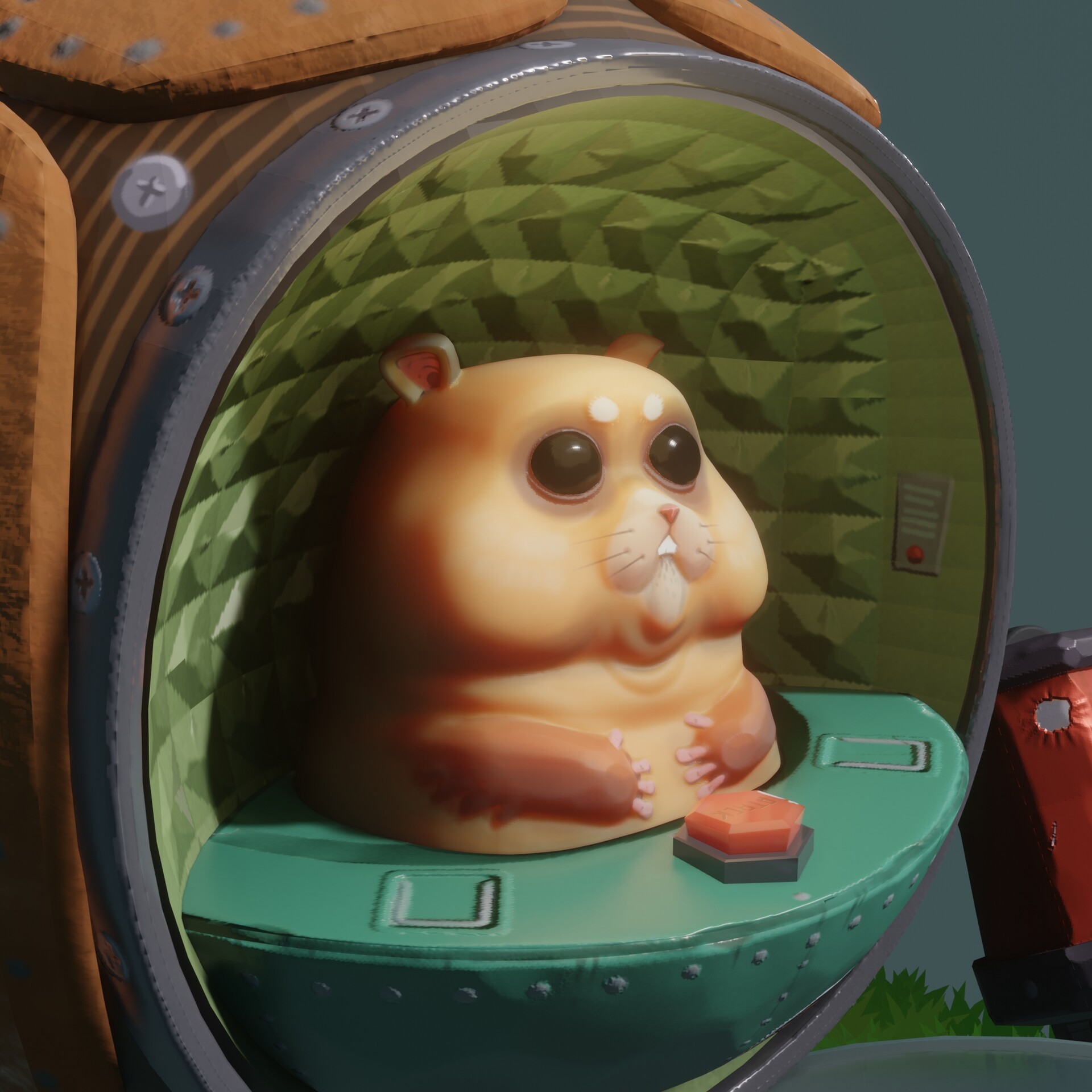 ArtStation - RoboHamster 3000