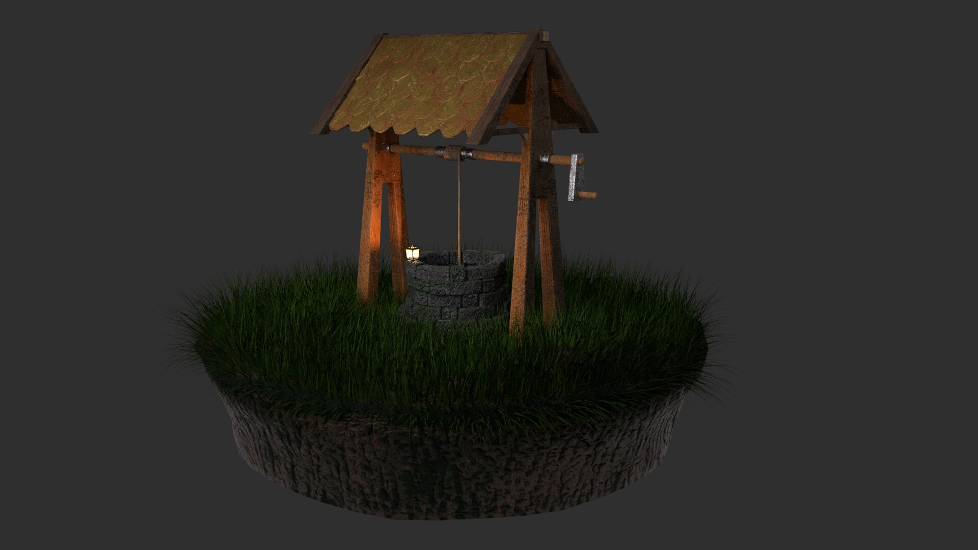 ArtStation - 3D Modeling Practice9_Well