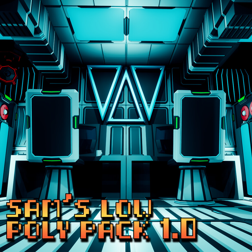 ArtStation - Sam's Low Poly Pack 1.0