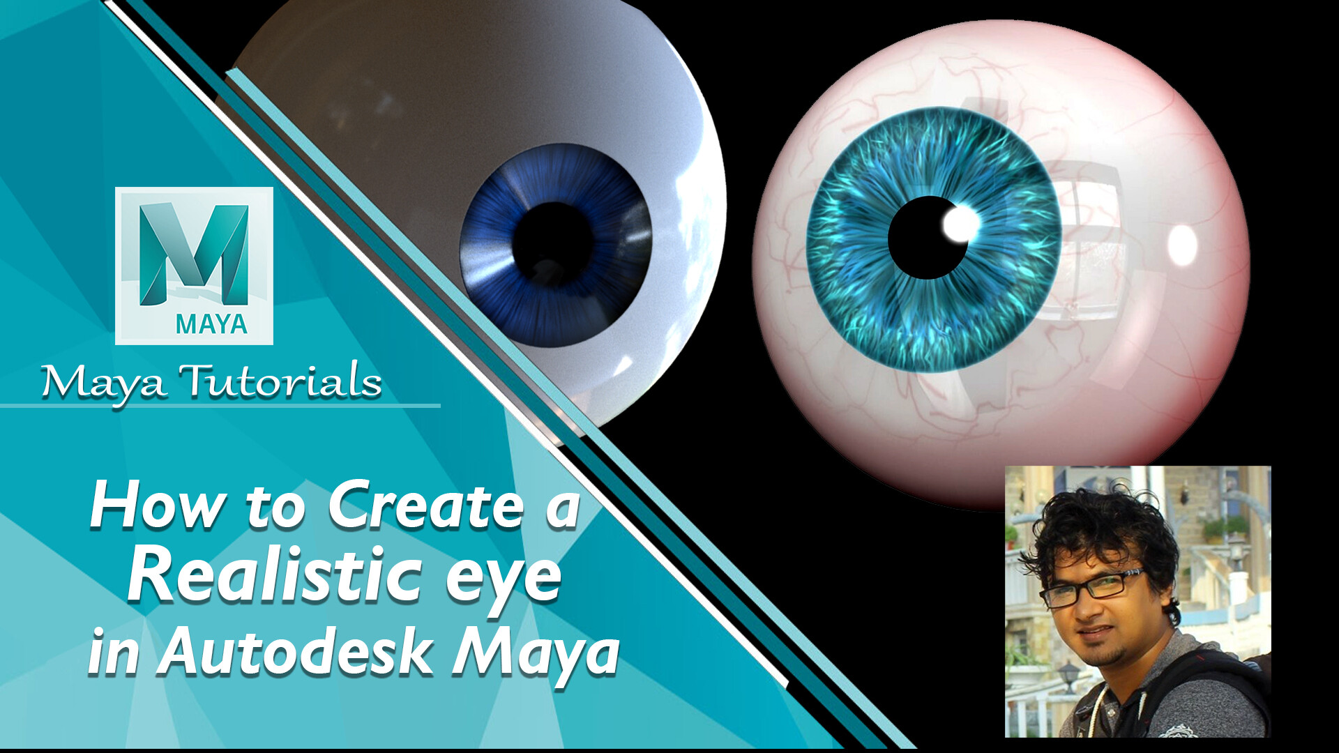 ArtStation - Create a Realistic eye in Autodesk Maya
