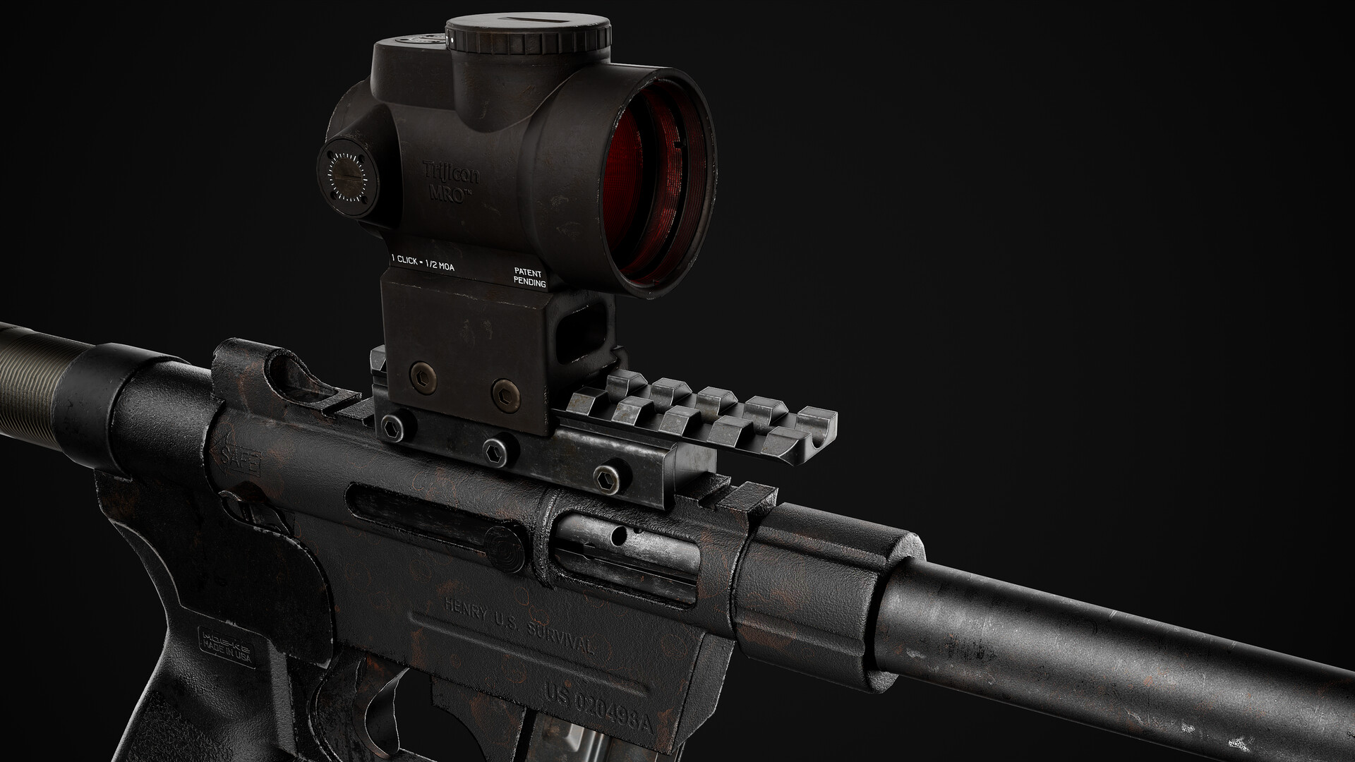 ArtStation - Henry U.S. Survival AR-7 Rifle
