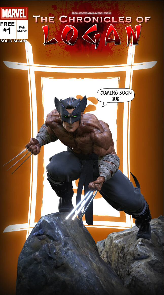 ArtStation - Chronicles of Logan Animated Short Cover Art