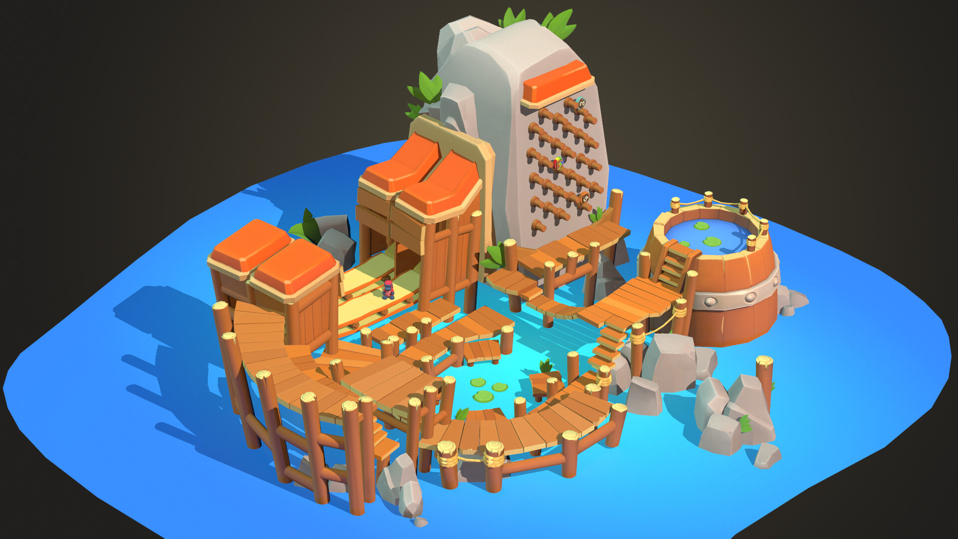 ArtStation - Boardwalk Bay