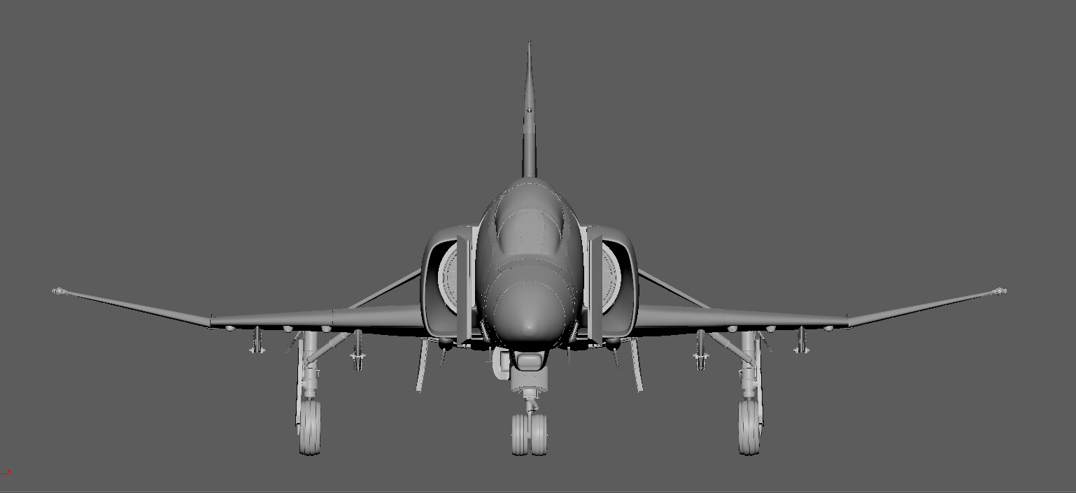 ArtStation - 3D F4_PHANTOM II