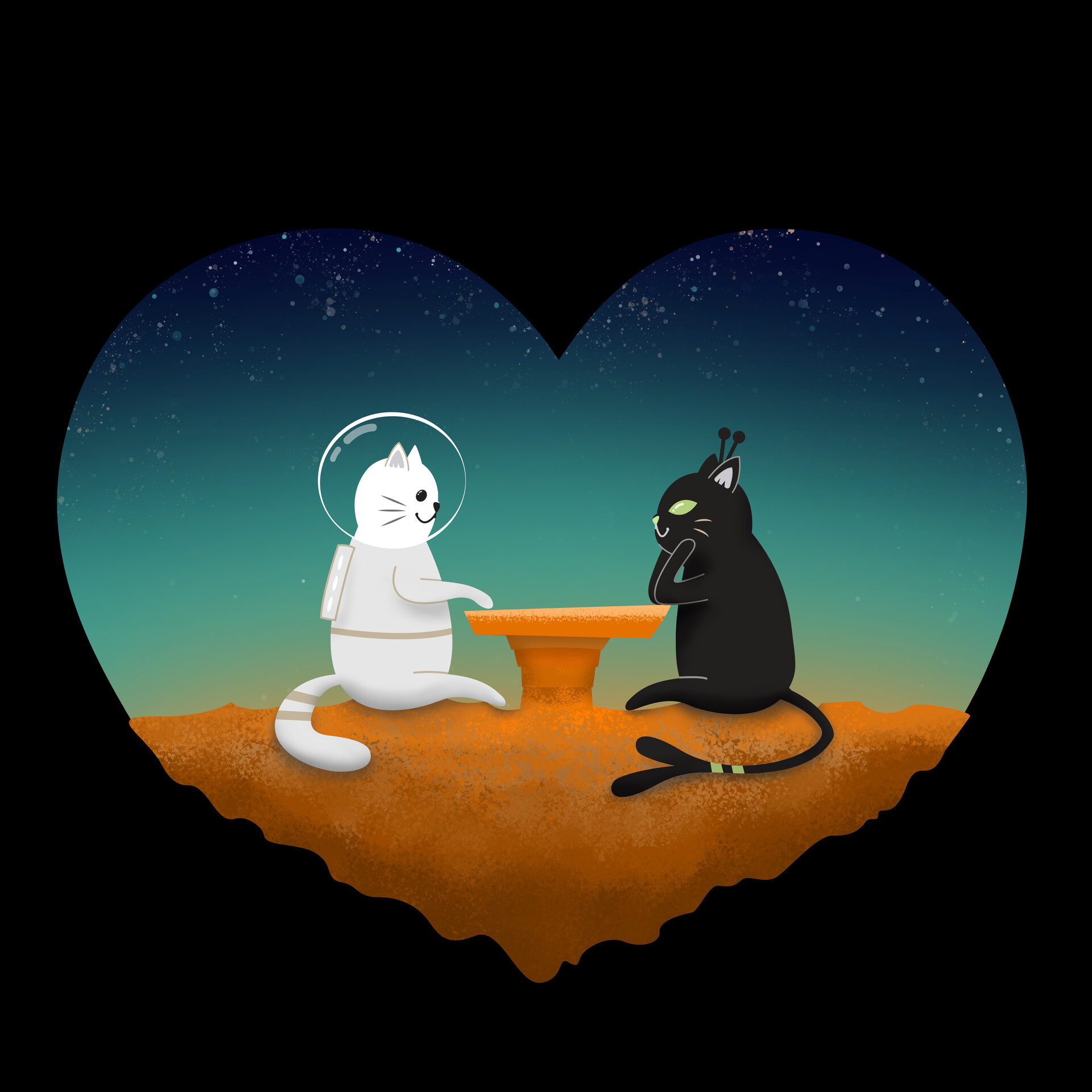 ArtStation - Space Date