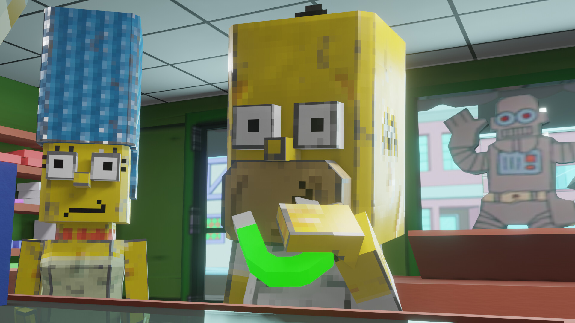 ArtStation - Oney Plays Animated: Homer Buys a Comic