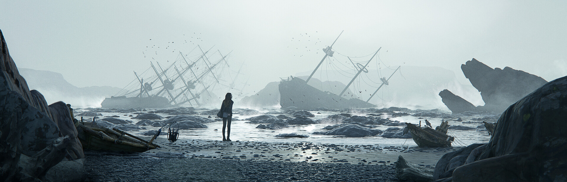 ArtStation - The dead shore