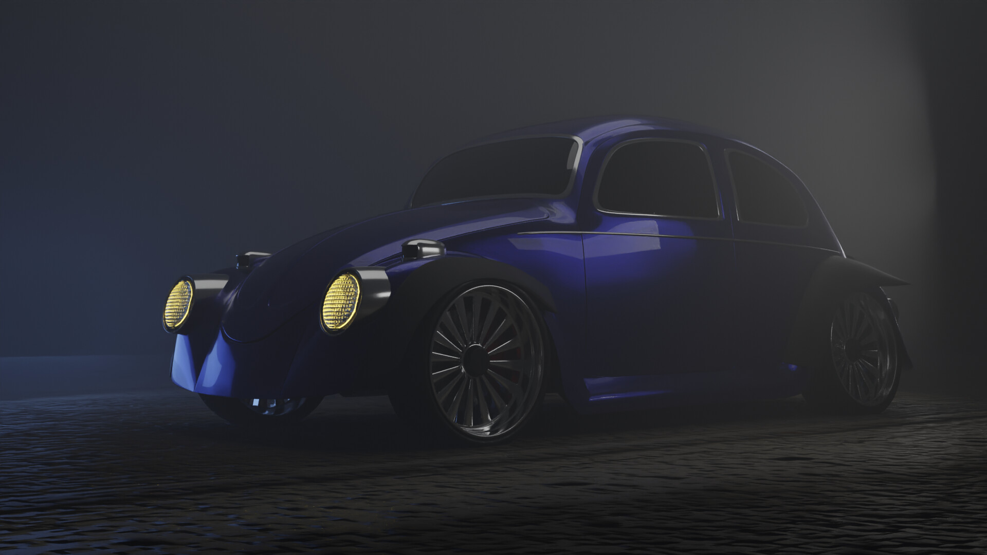 ArtStation - Volkswagen Beetle