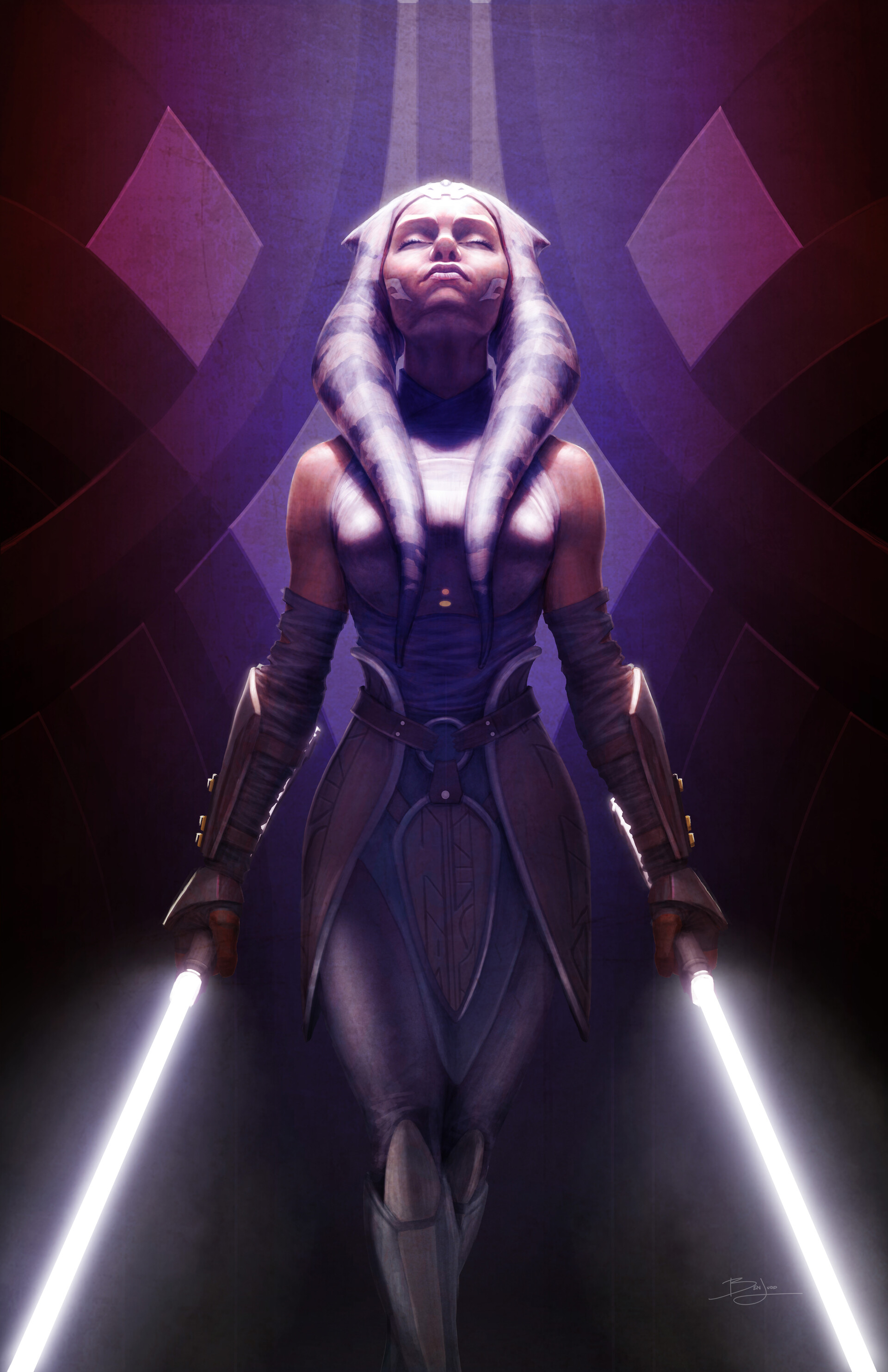 ArtStation - Ahsoka Tano Meditation