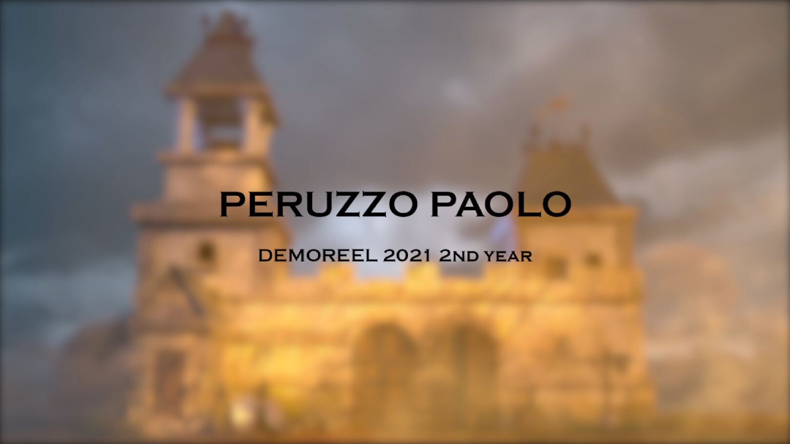 ArtStation - Peruzzo Paolo Demoreel 2021