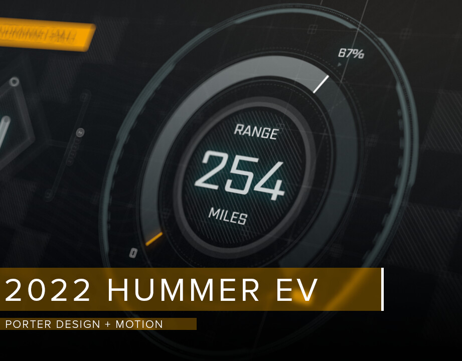 ArtStation - Hummer EV - UI Concept Design