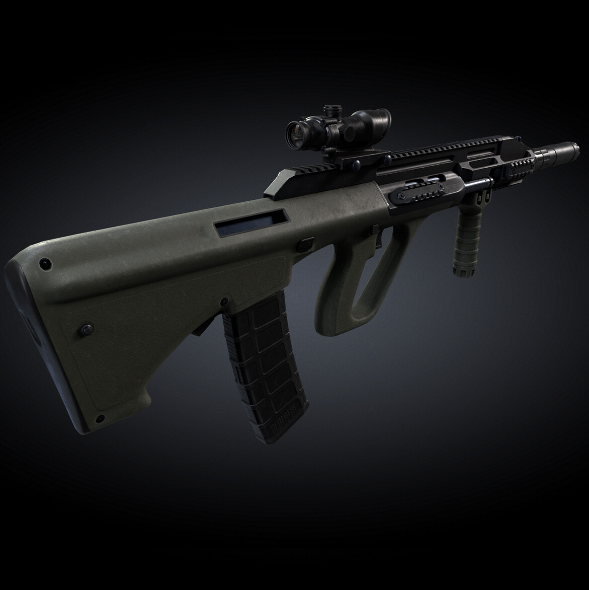 ArtStation - Steyr AUG A3