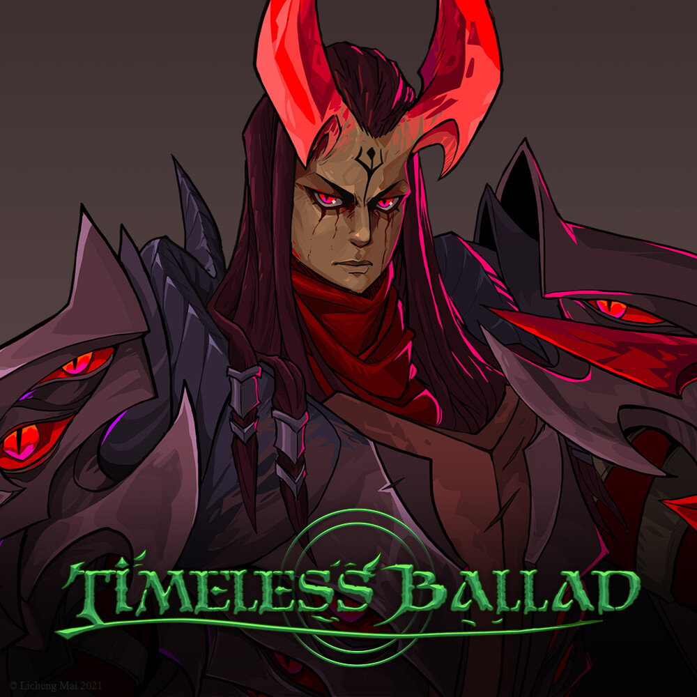 ArtStation - Timeless Ballad - Demon Blade Johmar