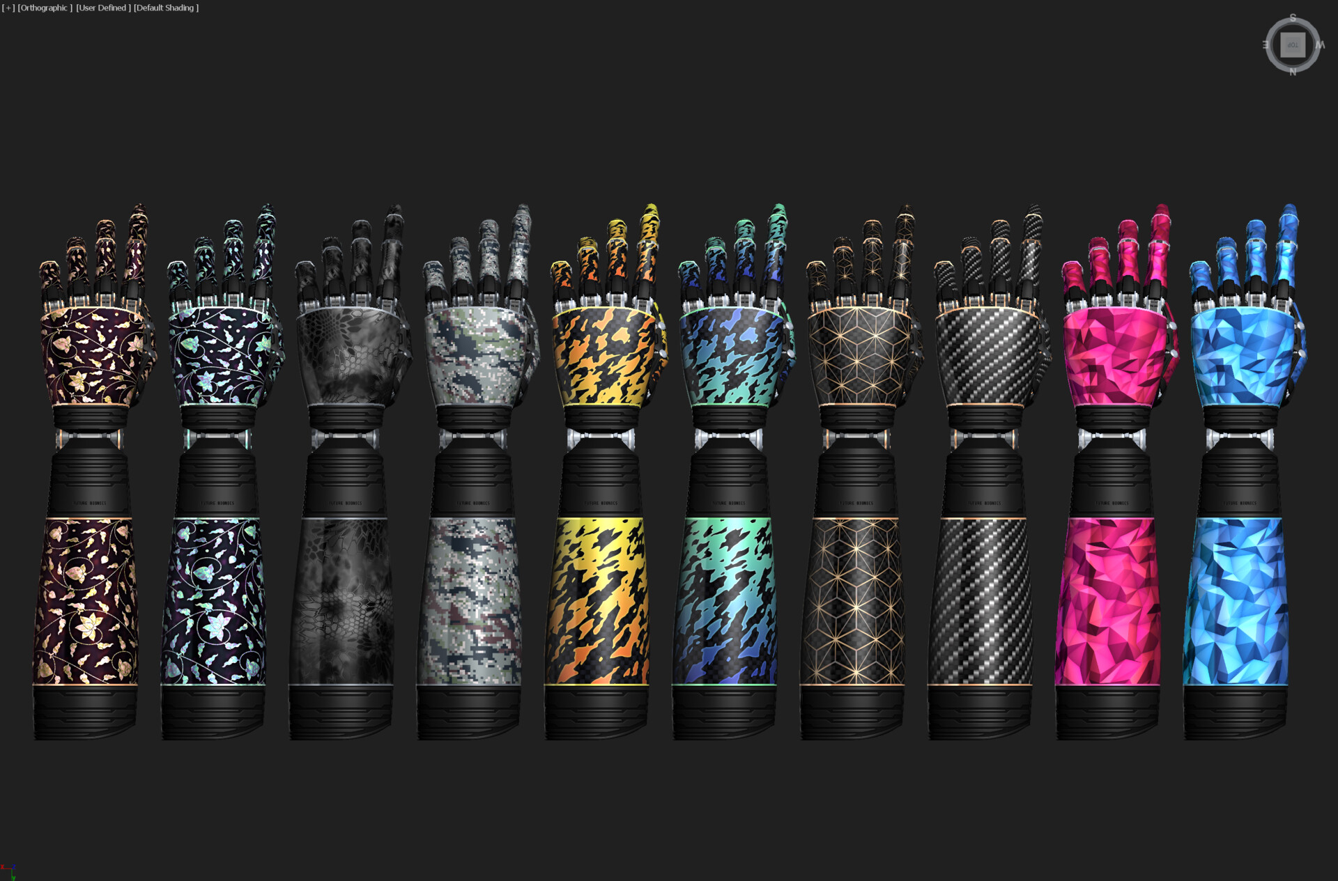 ArtStation - Bionic Arm. Variations.