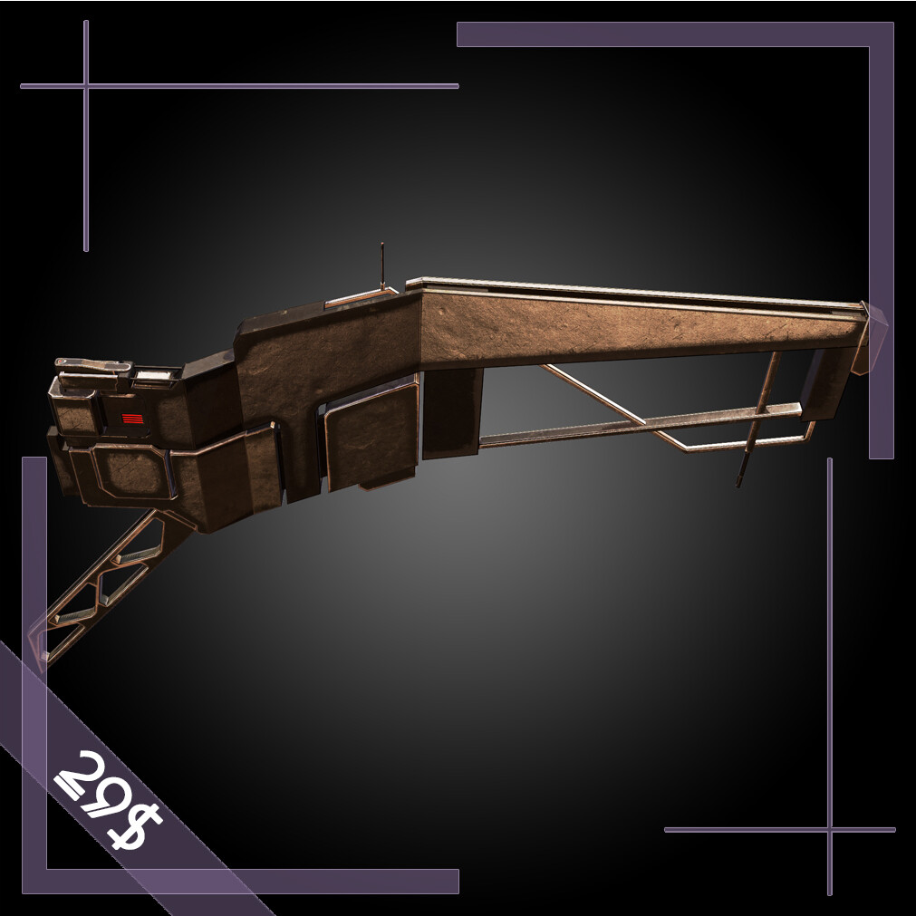 ArtStation - Wing Frame 'B' (LP)