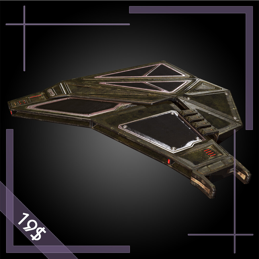 ArtStation - Wing Frame 'D' (LP)