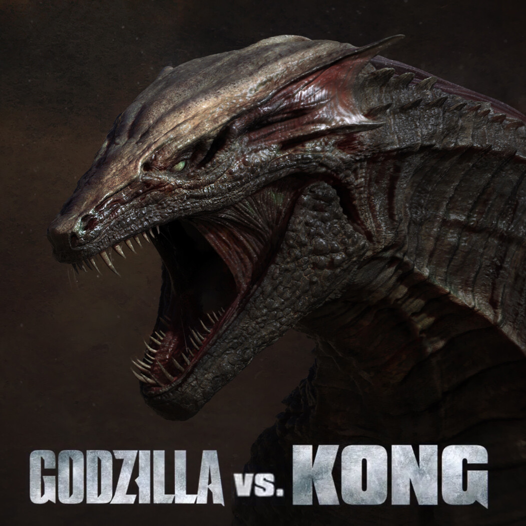 ArtStation - Alternate Nozuki Head Study - Godzilla vs KONG concept art