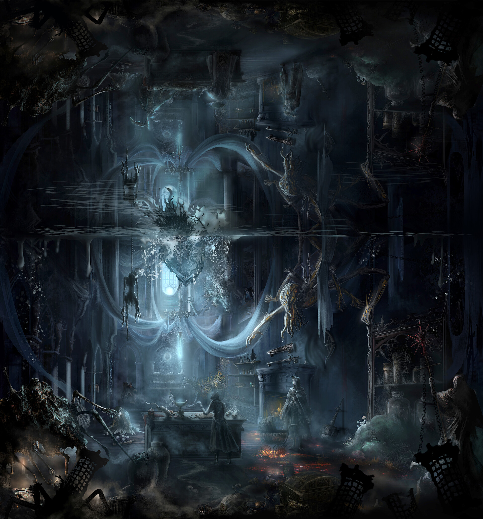 ArtStation - Bloodborne Hunter's Dream